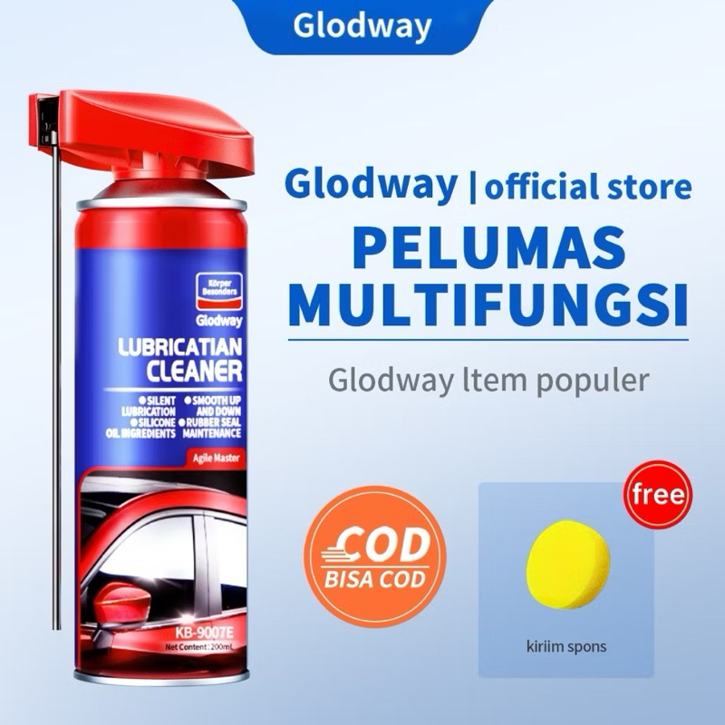Jual Glodway Multifungsi Pelumas Oil Cairan Semprot Kaca Seret Mobil ...