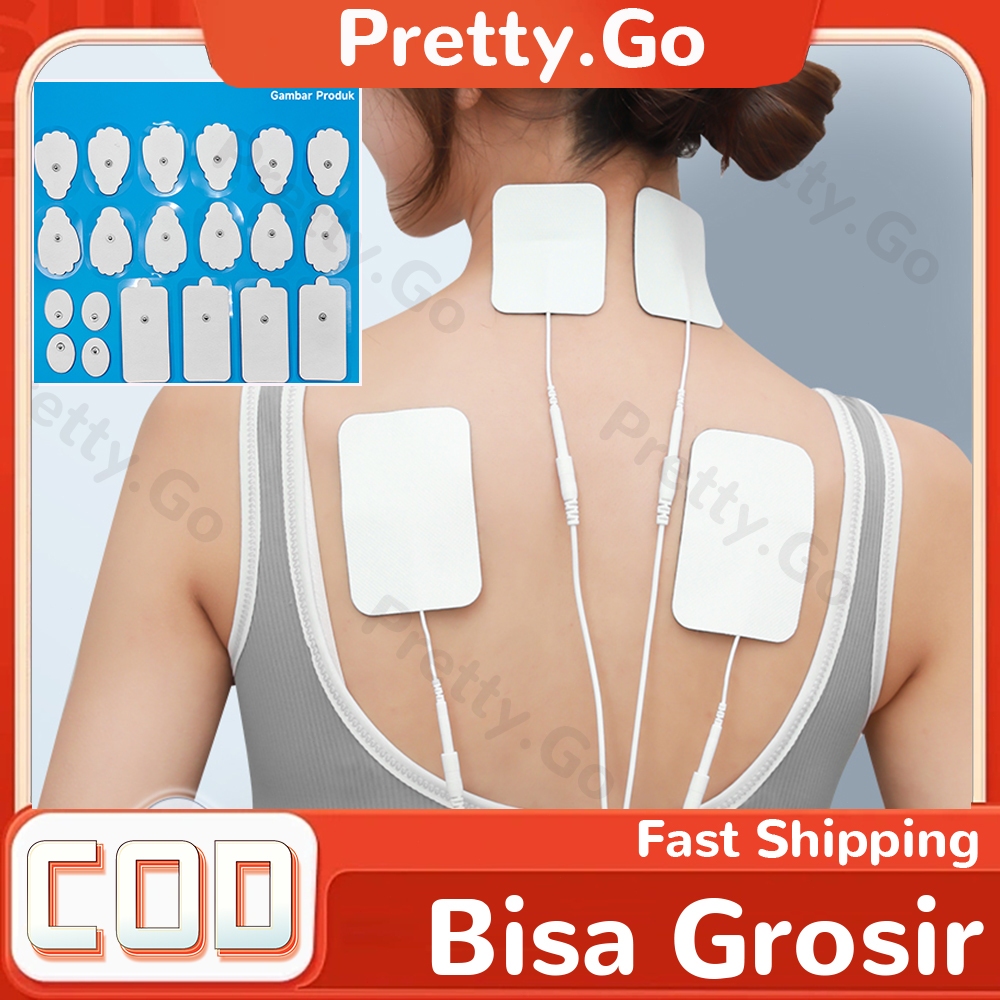 Jual 20Pcs Electrode Pad Set TENS EMS Stimulator Pijat Elektrik Perekat ...