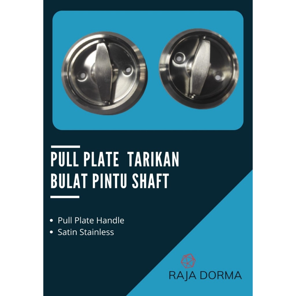 Jual Pull Plate Handle Tanam Tarikan Bulat Pintu Lavatory tarikan bulat ...