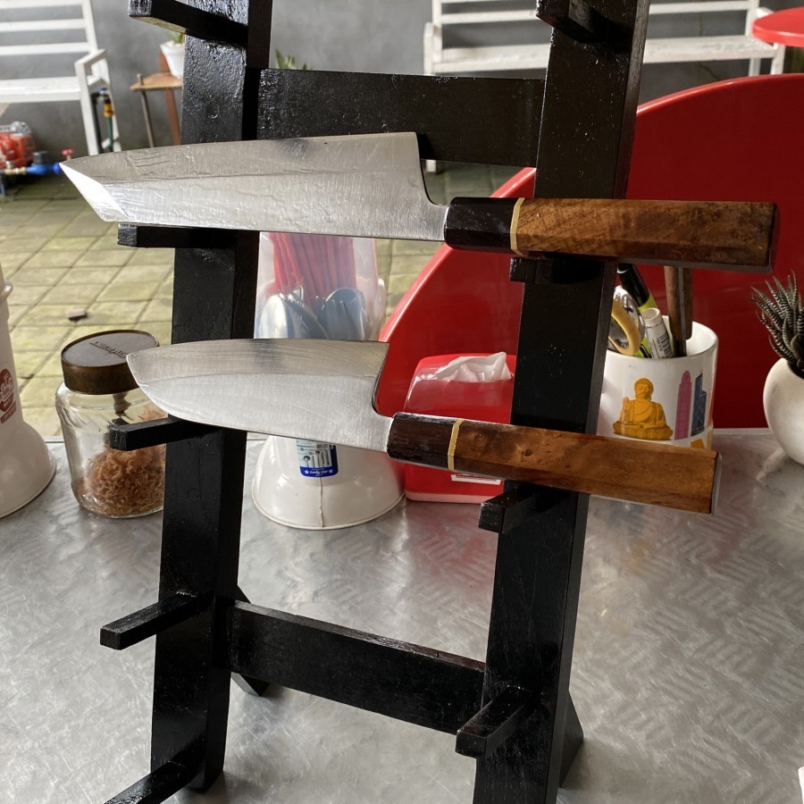 Jual Pisau Jepang Deba & Bunka (Single Bevel) Knife | Shopee Indonesia