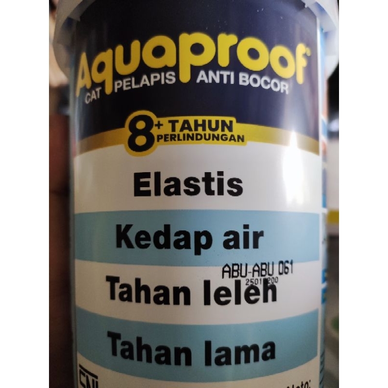 Jual Aquaproof/Cat Pelapis Anti Bocor/1 Kg | Shopee Indonesia