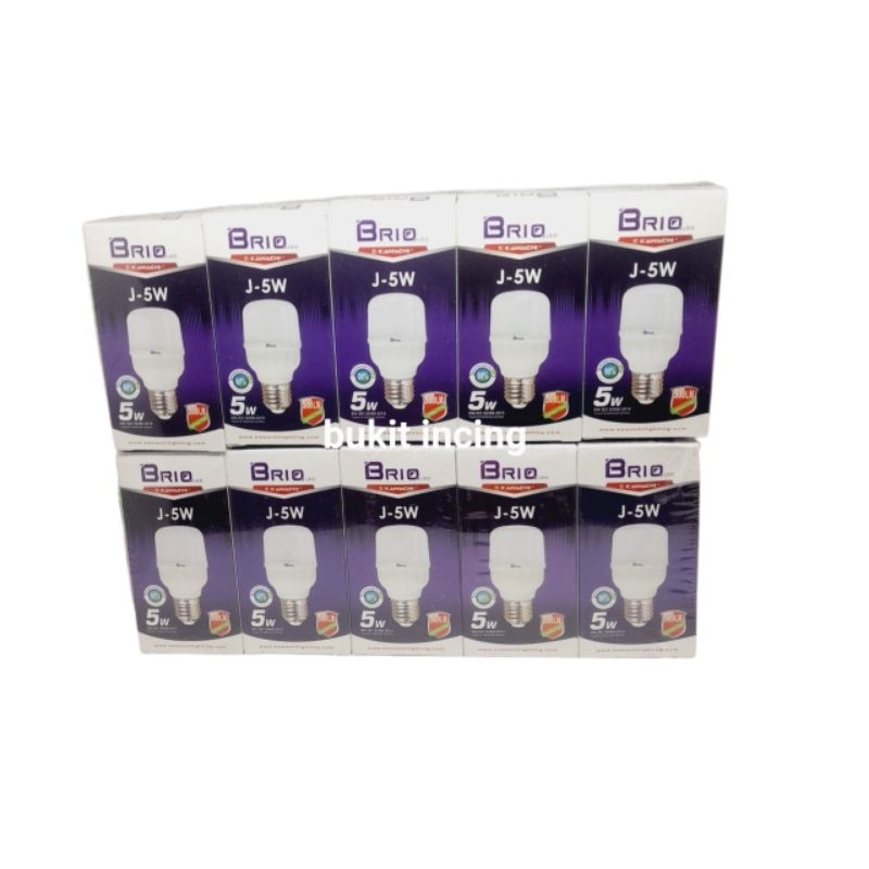Jual Lampu Bohlam Kawachi Brio Led 5 Watt Garansi 1 Tahun Cahaya Putih - Hemat Energi Dan Tahan ...