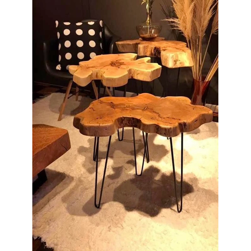 Jual Meja Akar Jati /Meja Kopi/ Meja Sudut /Meja Ruang Tamu Minimalis ...