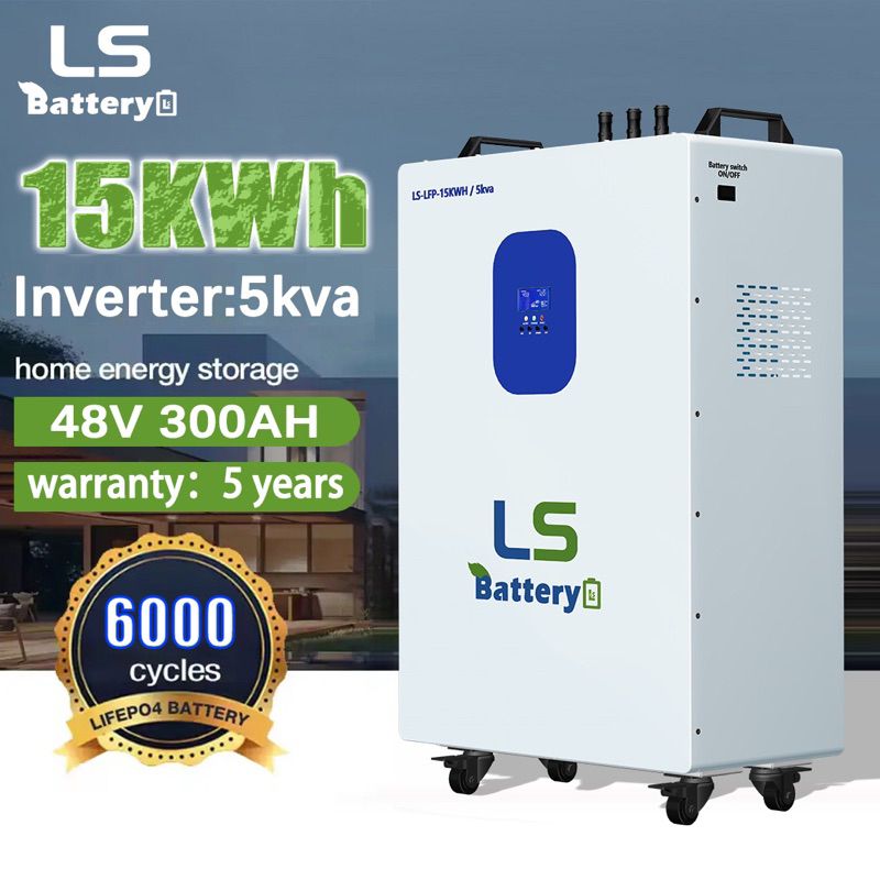 Jual All In One Battery + Inverter 15KWh/5kva(5000watt) | Shopee Indonesia