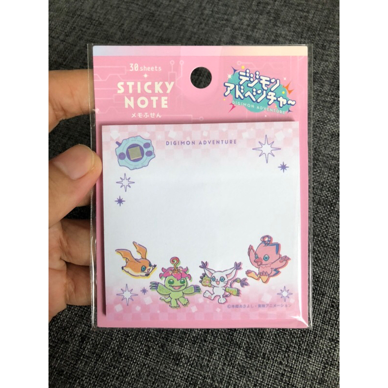 Jual sticky notes memo Digimon adventure animation 20th anniversary ...
