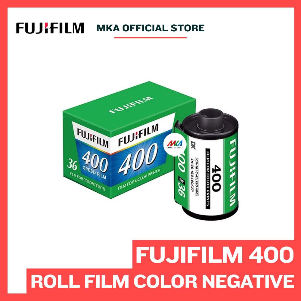 Jual Roll film Fujifilm 400 - ISO 400, 36 Exposures, C-41 | Shopee ...