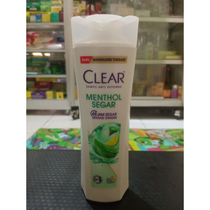 Jual Clear Shampoo Anti Ketombe Menthol Segar 300 ml / Ice Menthol | Shopee Indonesia