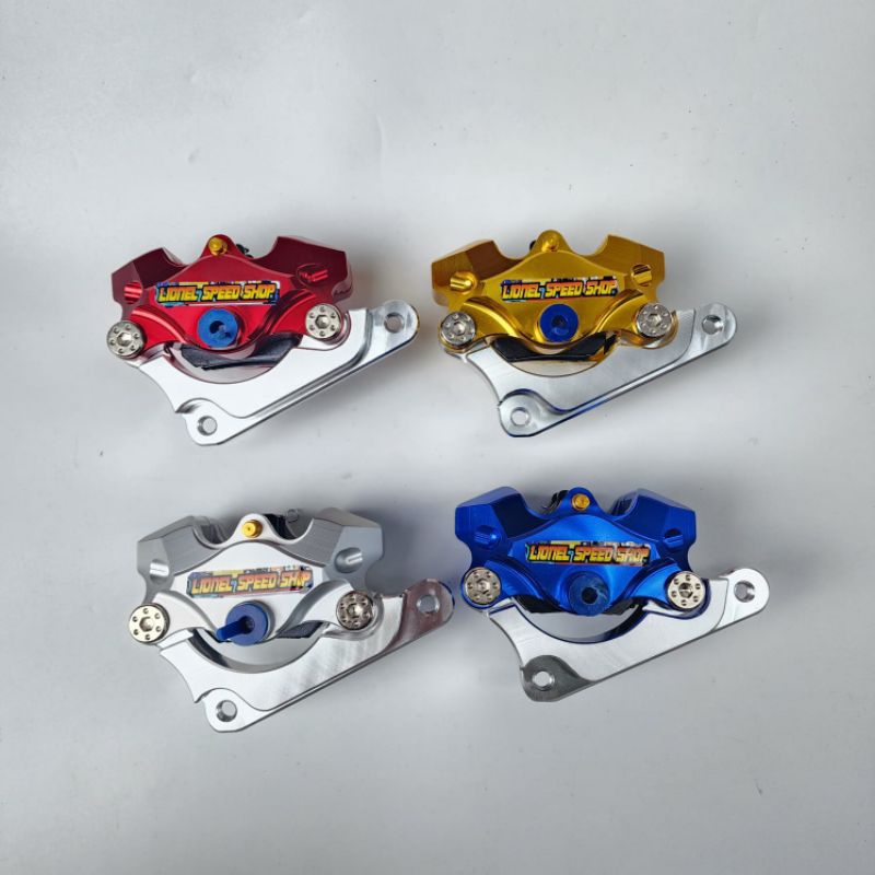 Jual Kaliper 2 piston plus breket dan baut motor wave supra x old supra 125 kharisma disc cakram ...