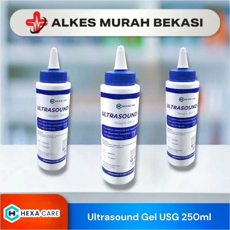 Jual HEXACARE Ultrasound Gel Usg 250ml | Shopee Indonesia