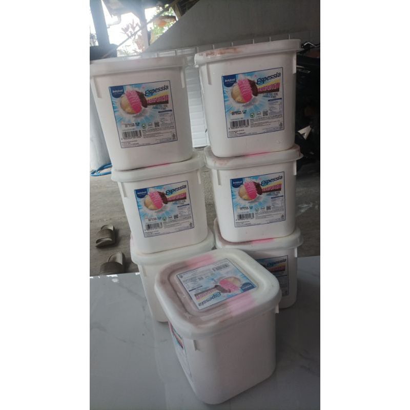 Jual INDOESKRIM ESPESSIA NEAPOLITAN 3 RASA | Shopee Indonesia