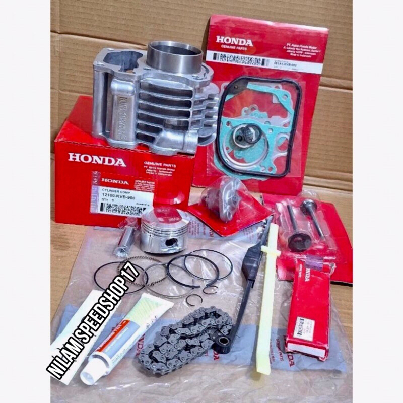 Jual PAKET BLOK SEHER 7 ITEM KVB HONDA VARIO 110 KARBU VARIO 110 CBS TECHNO KARBU ORIGINAL HONDA ...