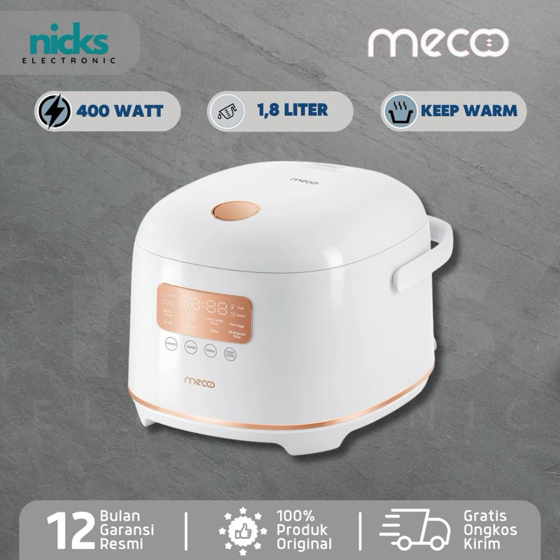 Jual Mecoo Most Aesthetic Rice Cooker Low Carbo Low Sugar 400 Low Watt ...