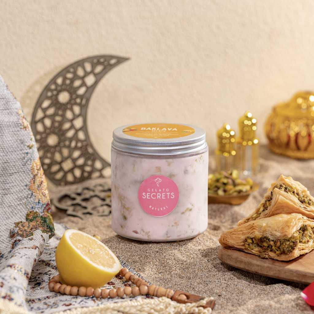 Jual Gelato Secrets - Baklava Gelato Party Pack 500ML | Shopee Indonesia