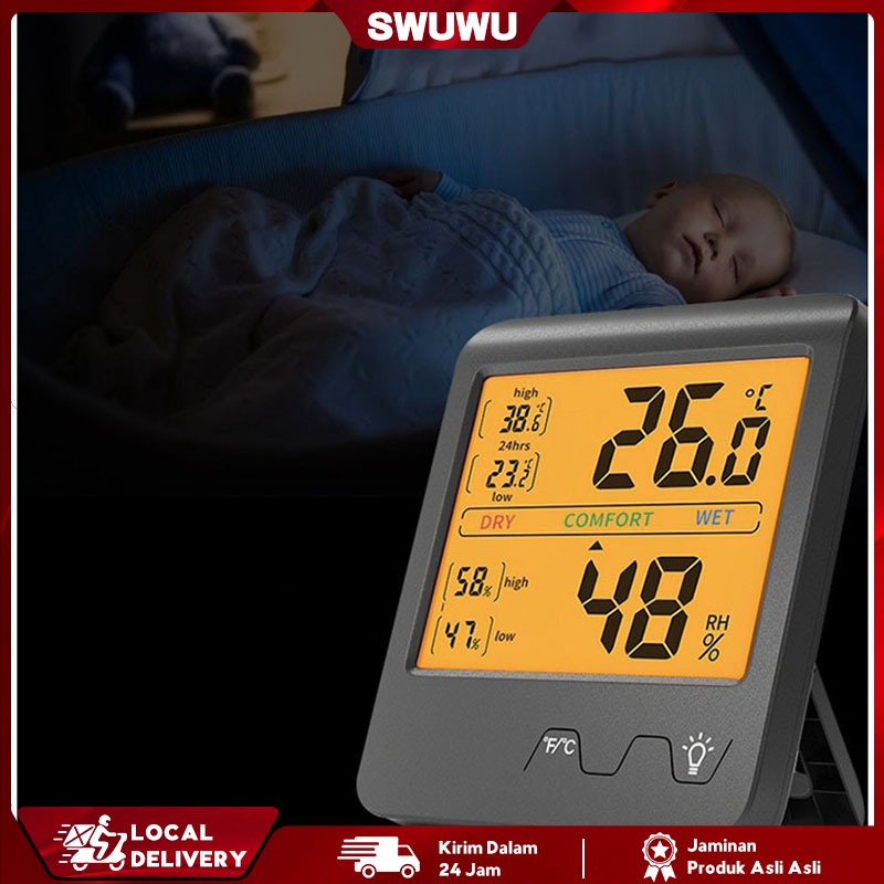 Jual Humidity Meter - Hygrometer Thermometer Humidity Meter Alat Ukur ...