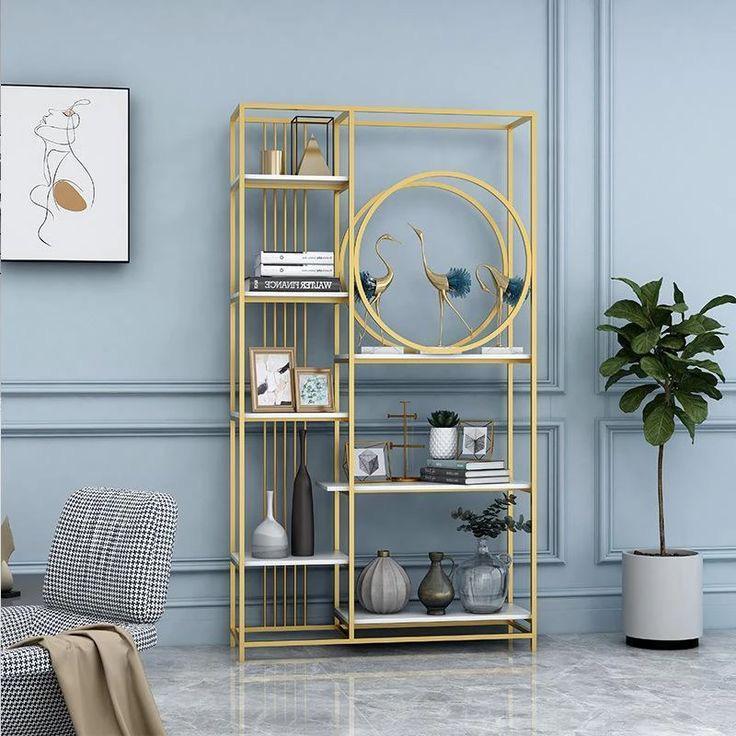 Jual Rak Tinggi dengan Kapasitas Besar Rak Serba Guna geometri Gold ...