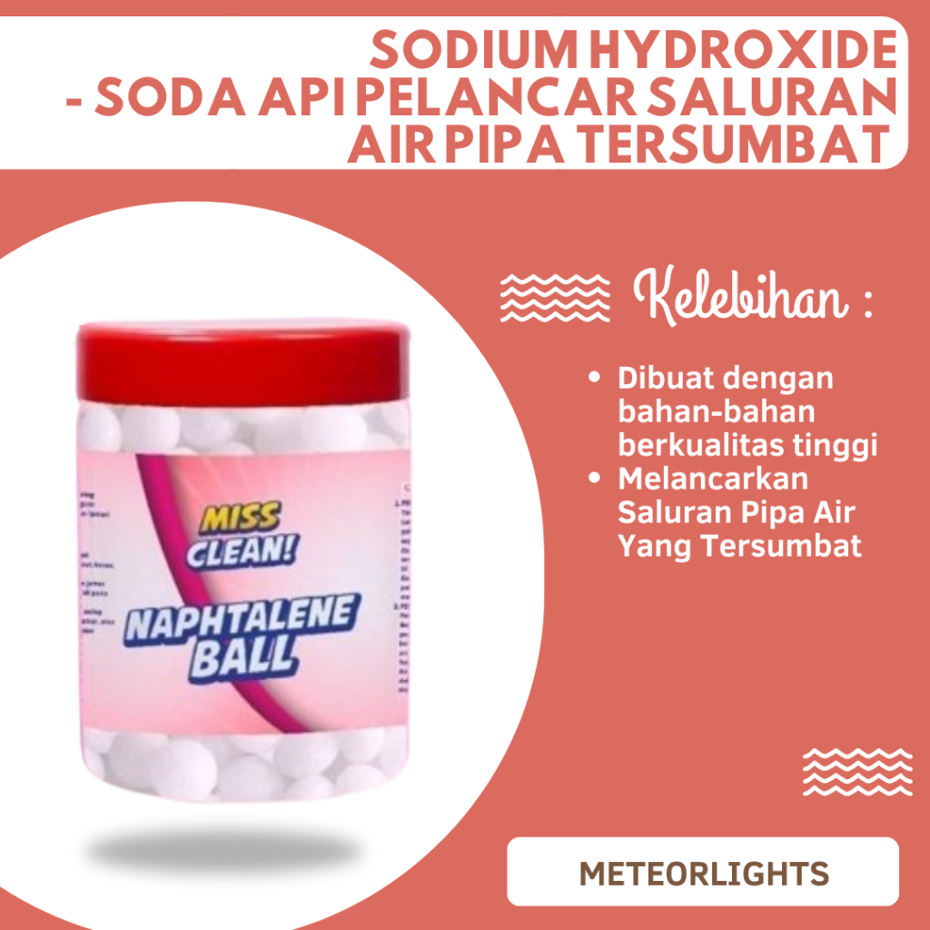 Jual SODIUM HYDROXIDE - Soda Api Pelancar Saluran Air Yang Tersumbat ...