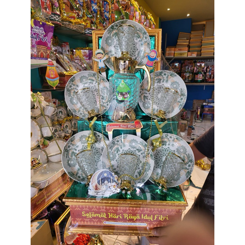 Jual parcel hampers idul fitri lebaran 2025 piring set pecah belah mix ...