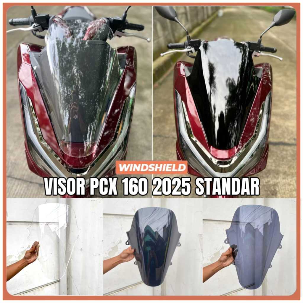 Jual Windshield PCX 160 New 2025 | Visor PCX 160 | Windshield Honda PCX ...
