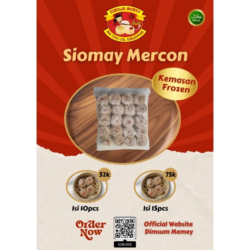 Jual Siomay Mercon - Kemasan Frozen by Dimsum Memey | Shopee Indonesia