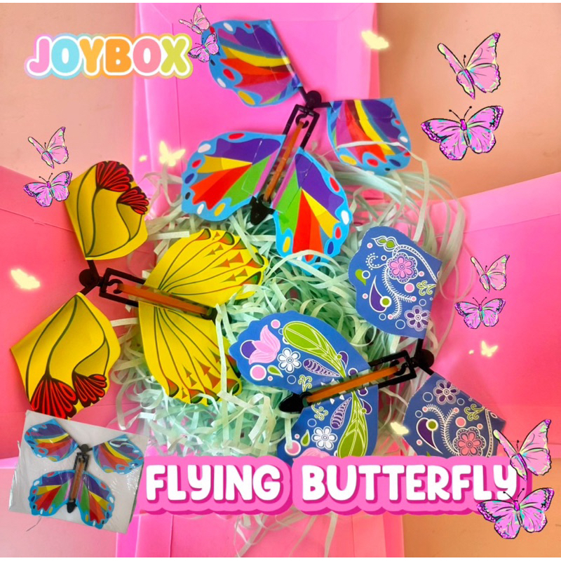 Jual JOYBOX Flying Butterfly Surprise Box Mainan Anak Kupu Kupu Terbang Kejutan Flying | Shopee ...