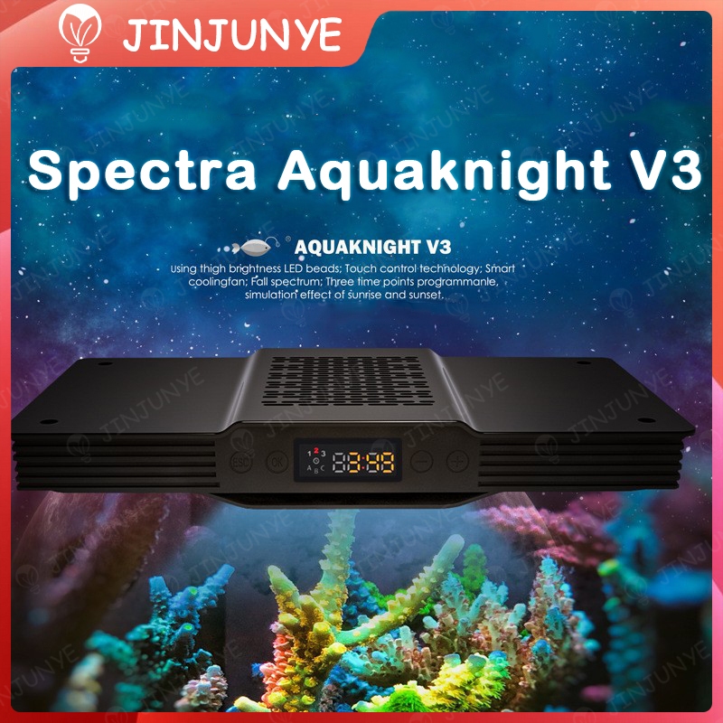 Jual LAMPU SPECTRA Aqua Knight V3 (75 watt full spectrum) Lampu LED ...