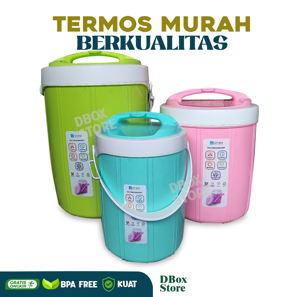 Jual Termos Nasi Plastik Serbaguna Besar 30 Liter Kotak Penyimpanan ...
