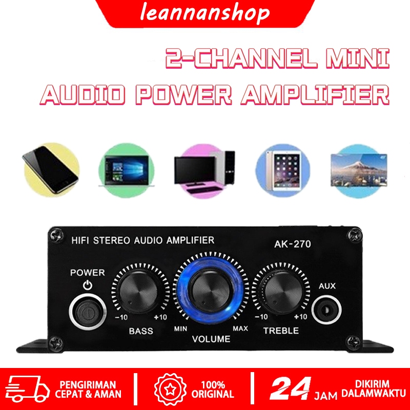 Jual 400w Mini Audio Amplifier Home Amplifier Bluetooth-free Auto ...