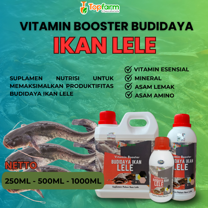 Jual Vitamin Ikan Lele/ Vitamin Ternak Ikan Lele/ Vitamin Ikan Lele Cepat Besar/ Multivitamin ...