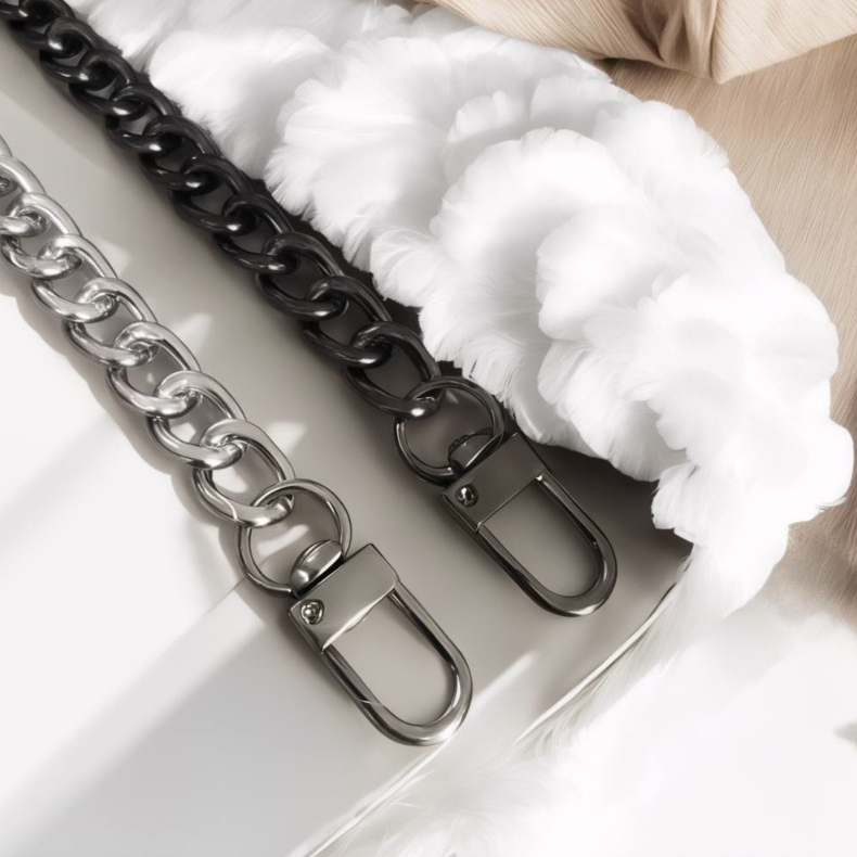 Jual Tali Rantai Tas Besi Ringan Premium Sudah Ada Cantelan Nikel Tebal ...