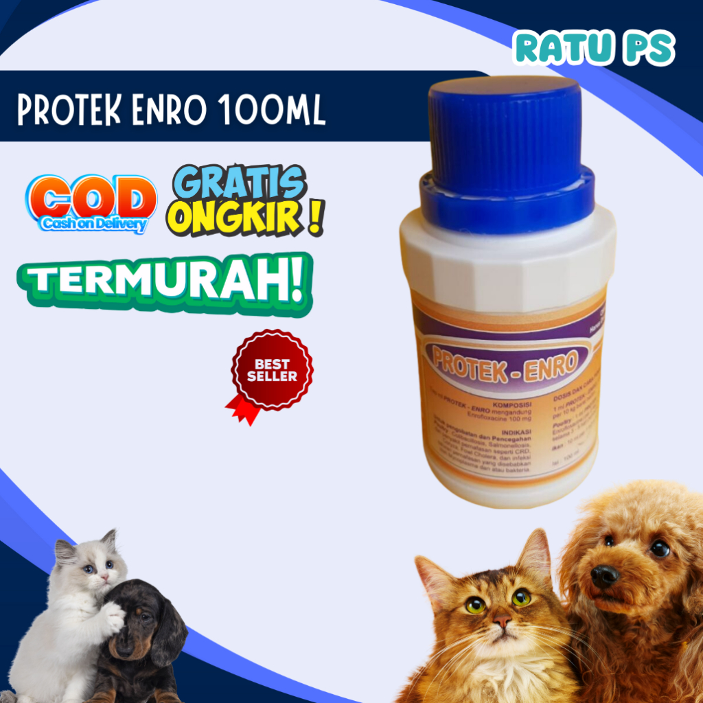 Jual Protek Enro 100 ml - enrofloxacin 100 ml | Shopee Indonesia