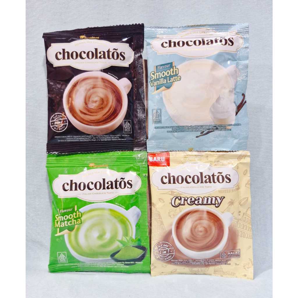 Jual Chocolatos Chocolate / Matcha / Creamy / Vanilla Drink (1 Pcs ...
