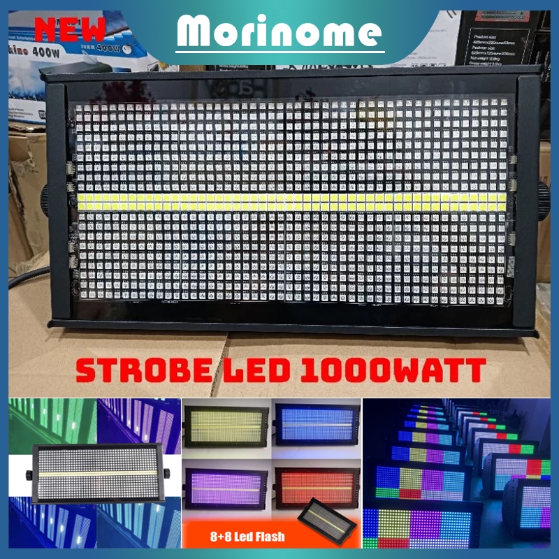 Jual Lampu Sorot Lampu Panggung 3 in 1 Full Color 960 LED Penuh Warna 8 ...