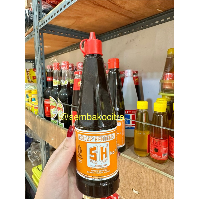 Jual KECAP SH BENTENG / KECAP BENTENG BOTOL SEDANG ukuran 300ml ...