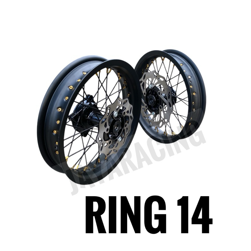 Jual Sepaket velg ring 14 Klx 150 - Dtracker 150 CRF 150 WR 155 ...
