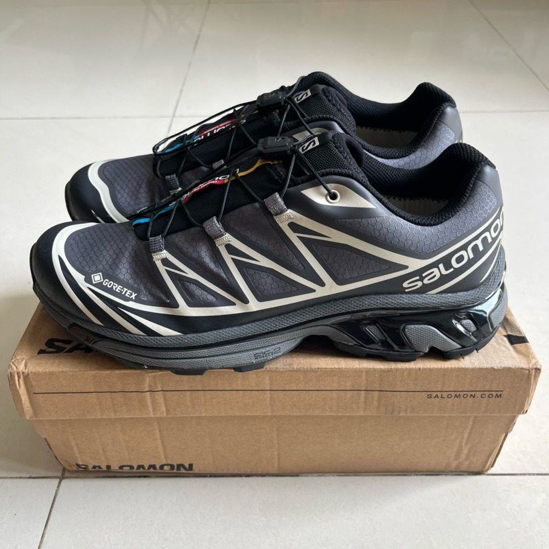 Jual Salomon XT-6 Gore-Tex Black Ebony Lunar Rock | Shopee Indonesia