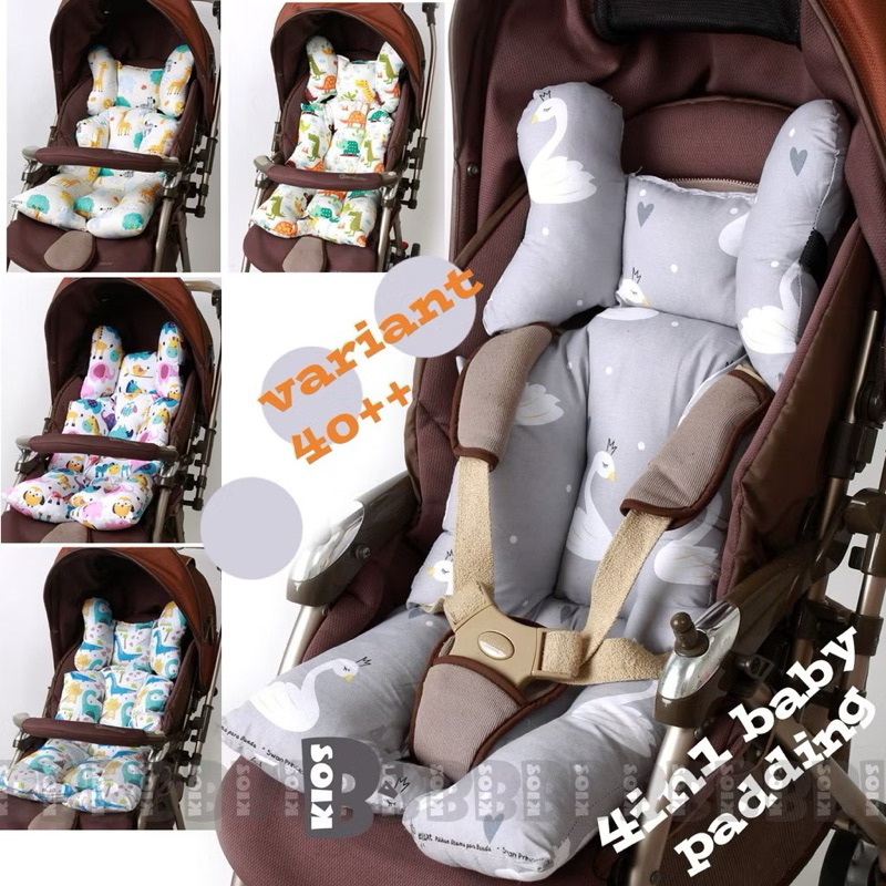 Jual 4in1 UNIVERSAL ALAS STROLLER BAYI CAR SEAT BOUNCER 5 LUBANG / SEAT ...