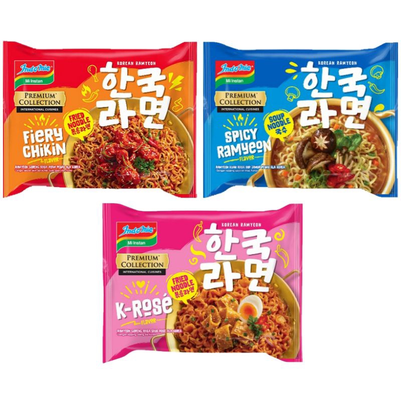 Jual Indomie Mi Instan korea baru Goreng Fiery Chikin spicy ramyeon k-rose | Shopee Indonesia