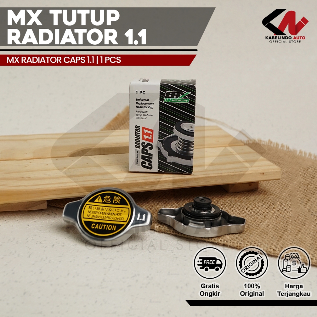 Jual RADIATOR CAP 1.1 - TUTUP RADIATOR TOYOTA AVANZA INNOVA RUSH ...