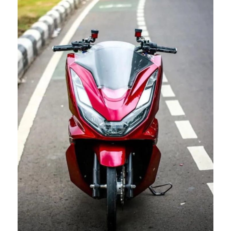 Jual visor pcx 160 Ceper non sirip-windshield pcx 160 Ceper non sirip ...