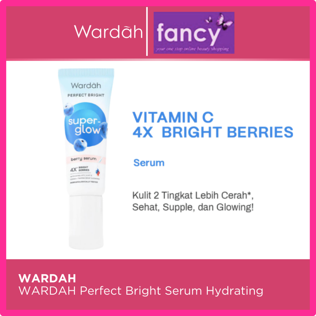 Jual Wardah Perfect Bright Super - Glow Berry Serum 8 ml | Shopee Indonesia