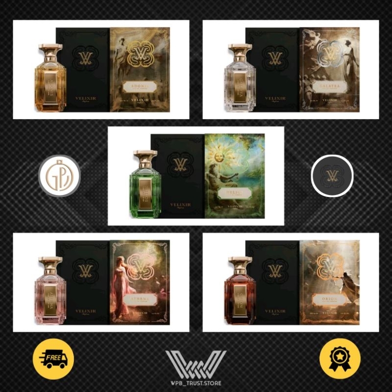 Jual PARFUMS VELIXIR ADONIS | HELIOS | ORION | ATHENA | GALATEA 100% ...