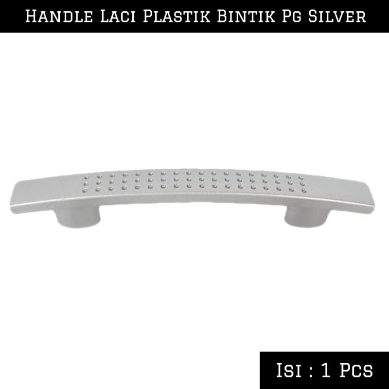 Jual Tarikan Gagang Pintu Lemari Plastik | Handle Laci PG - Silver ...