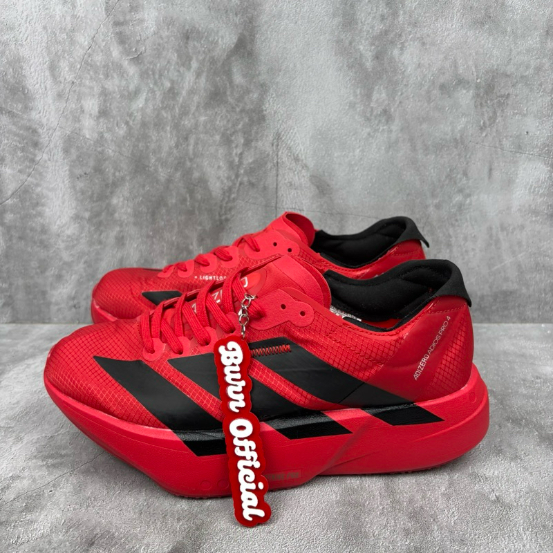 Jual Adidas Adizero Adios Pro 4 “Red Black” | Shopee Indonesia