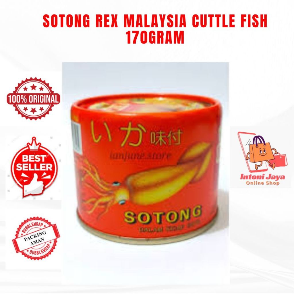 Jual SOTONG KALENG REX 170 GR CUTTLE FISH | Shopee Indonesia