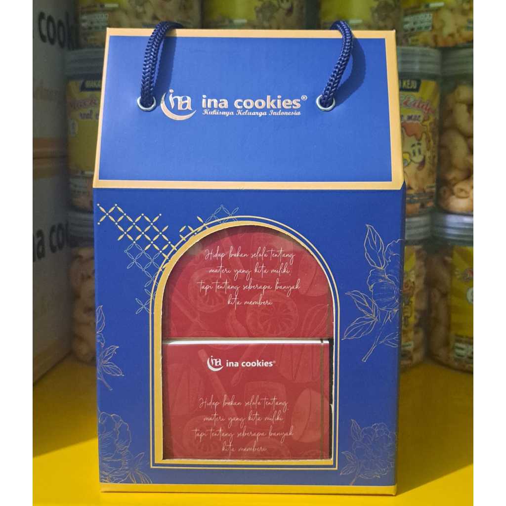 Jual Hampers Gable Box Ina Cookies ISI 2 | Shopee Indonesia