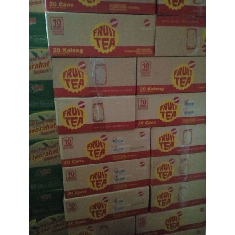 Jual Minuman Fruit tea kaleng 318ml | Shopee Indonesia