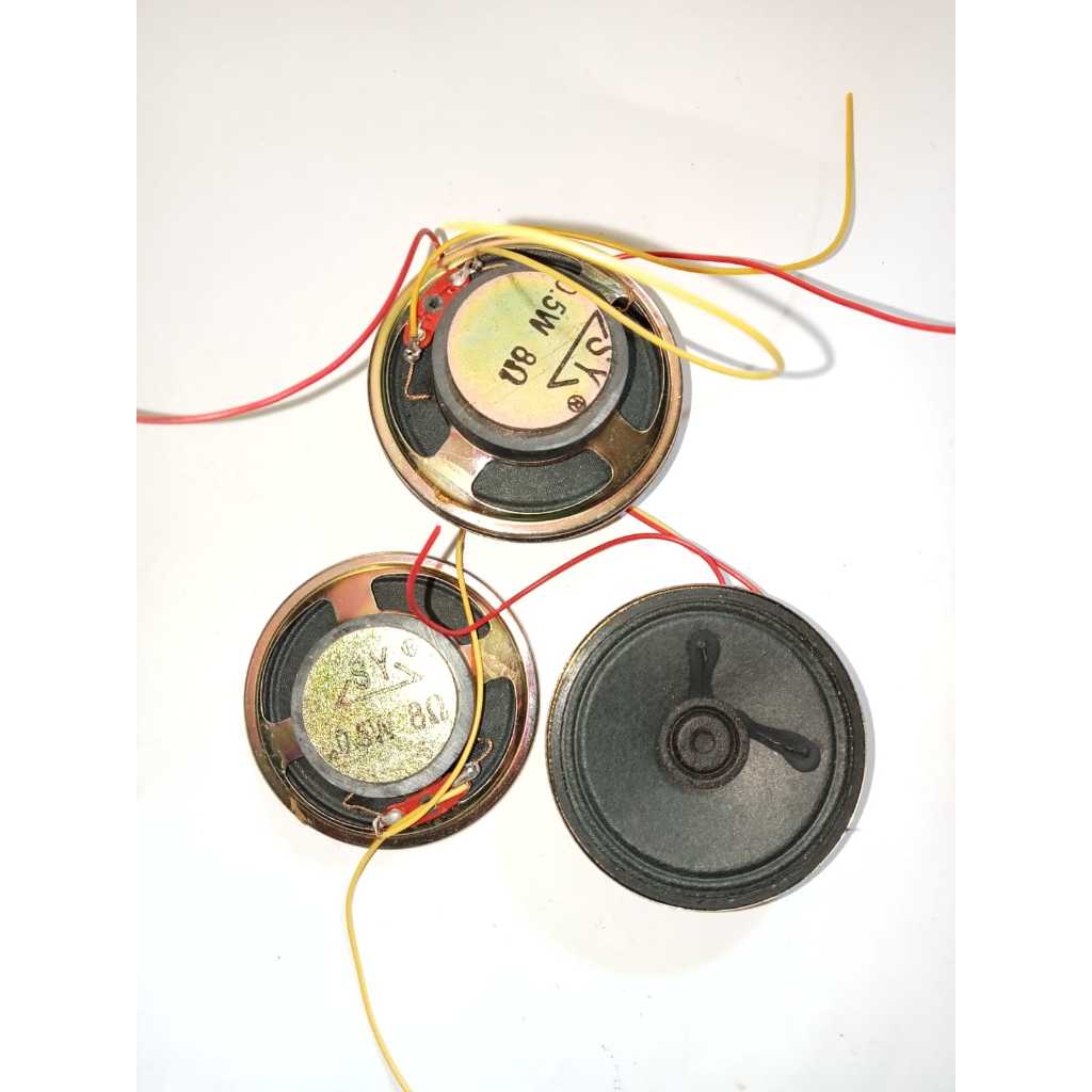 Jual Speaker Mini Buzzer 8 ohm 0.5W 20mm 23mm Audio loudspeaker Musik ...