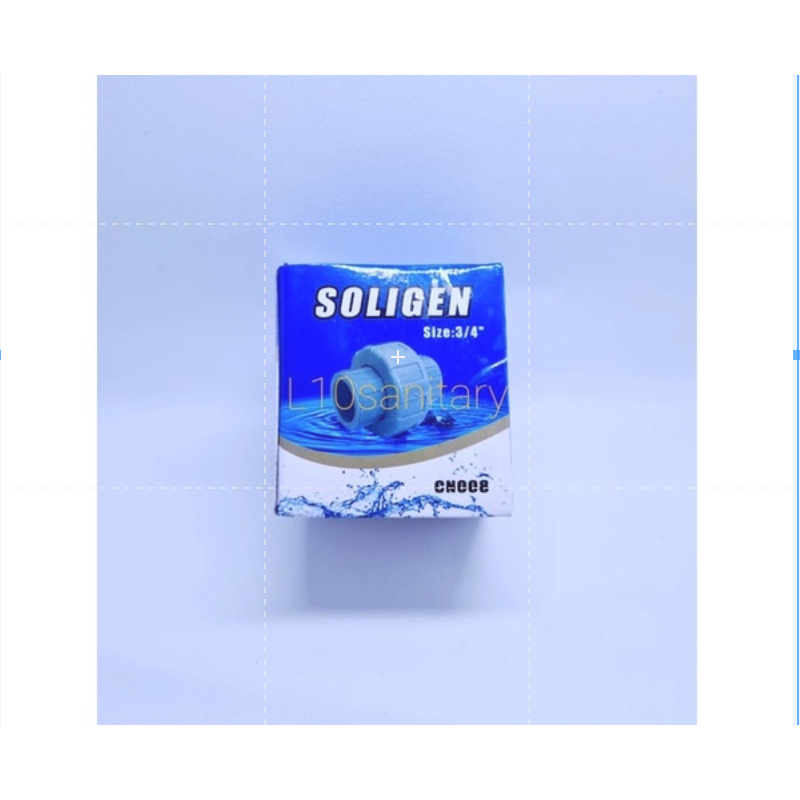 Jual Watermur PVC Soligen 3/4" Water Mur Pompa Plastik Polos Union ...