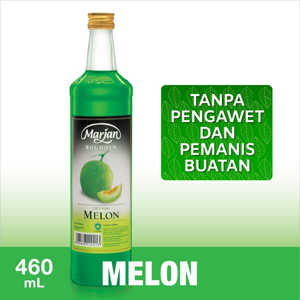Jual Marjan Boudoin Syrup Melon Botol 460 ML | Shopee Indonesia