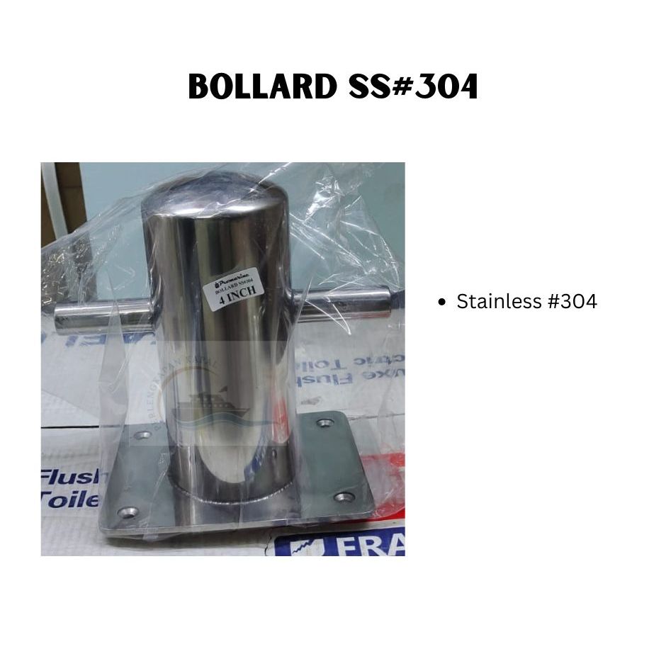 Jual Bollard kapal stainless #304, 4 inchi / Border kapal ss#304 ukuran ...